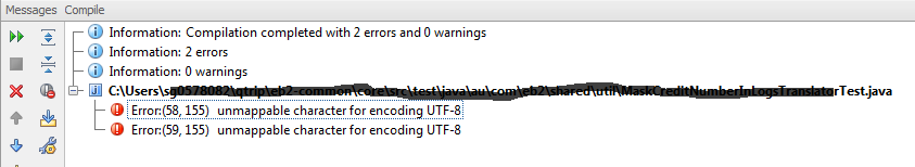 Unmappable Character For Encoding UTF 8 Again IDEs Support 
